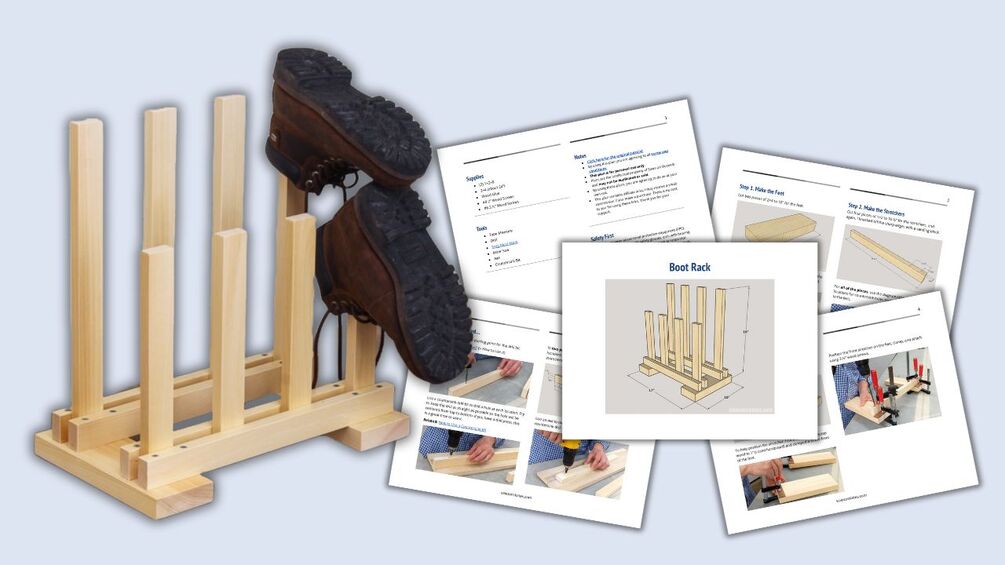Boot Rack PDF Plan