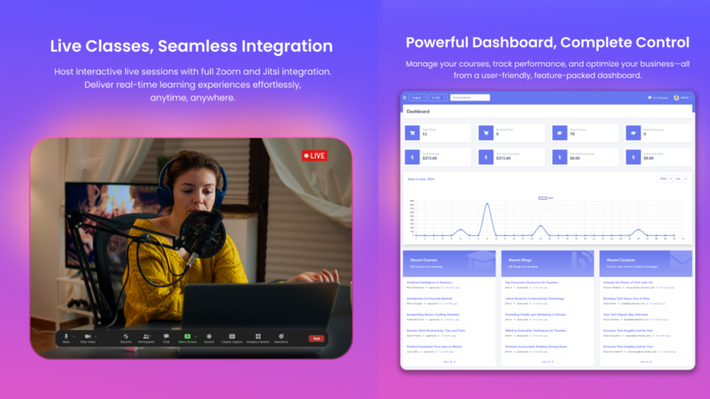 SkillGro LMS - Course & Learning Management System Laravel Script Add to cart