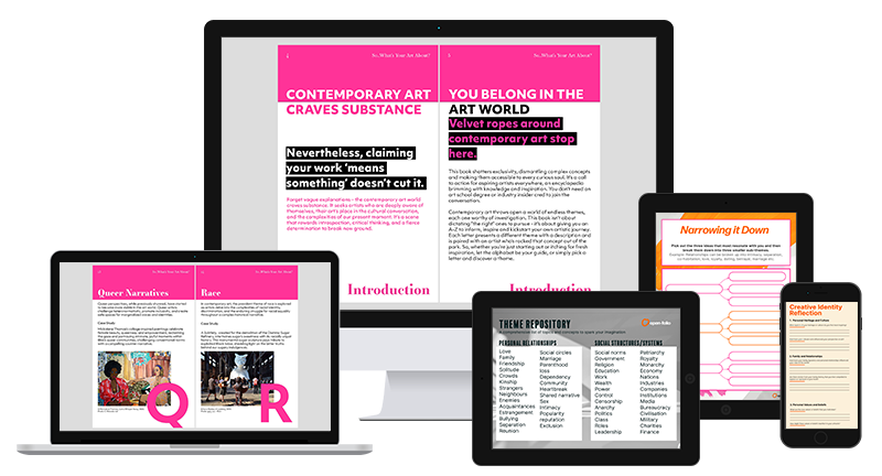 'Define your artistic identity' bundle