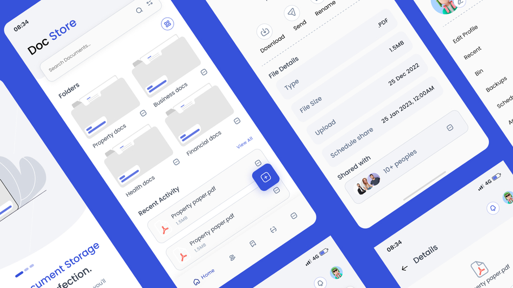 Document Store Mobile Application
