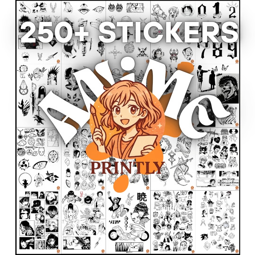 250+ Anime Stickers