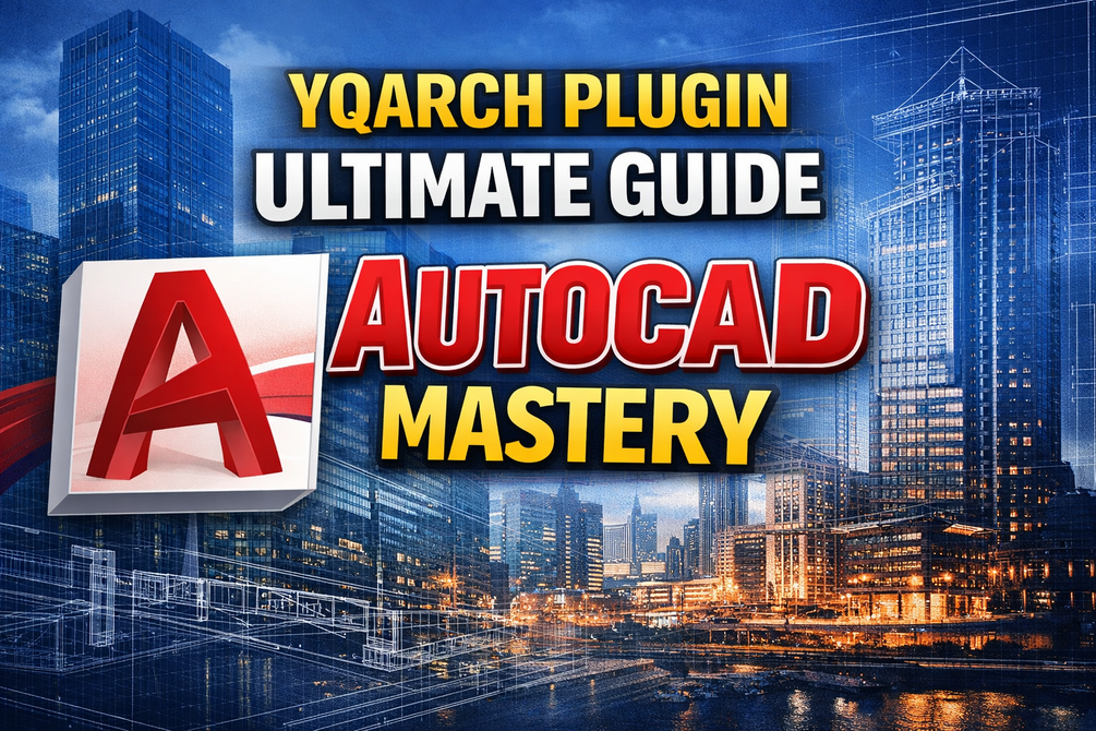 YQArch AutoCAD Mastery for 10x Faster Project Design.!