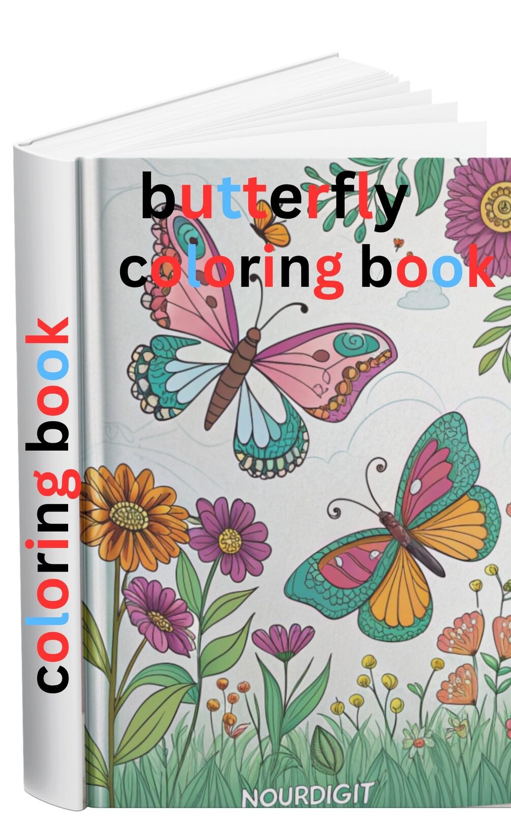 butterfly coloring book
