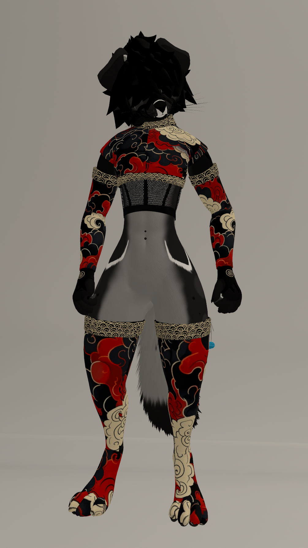 Japanese Cloud Disko Rexouium Femboy Clothing Texture