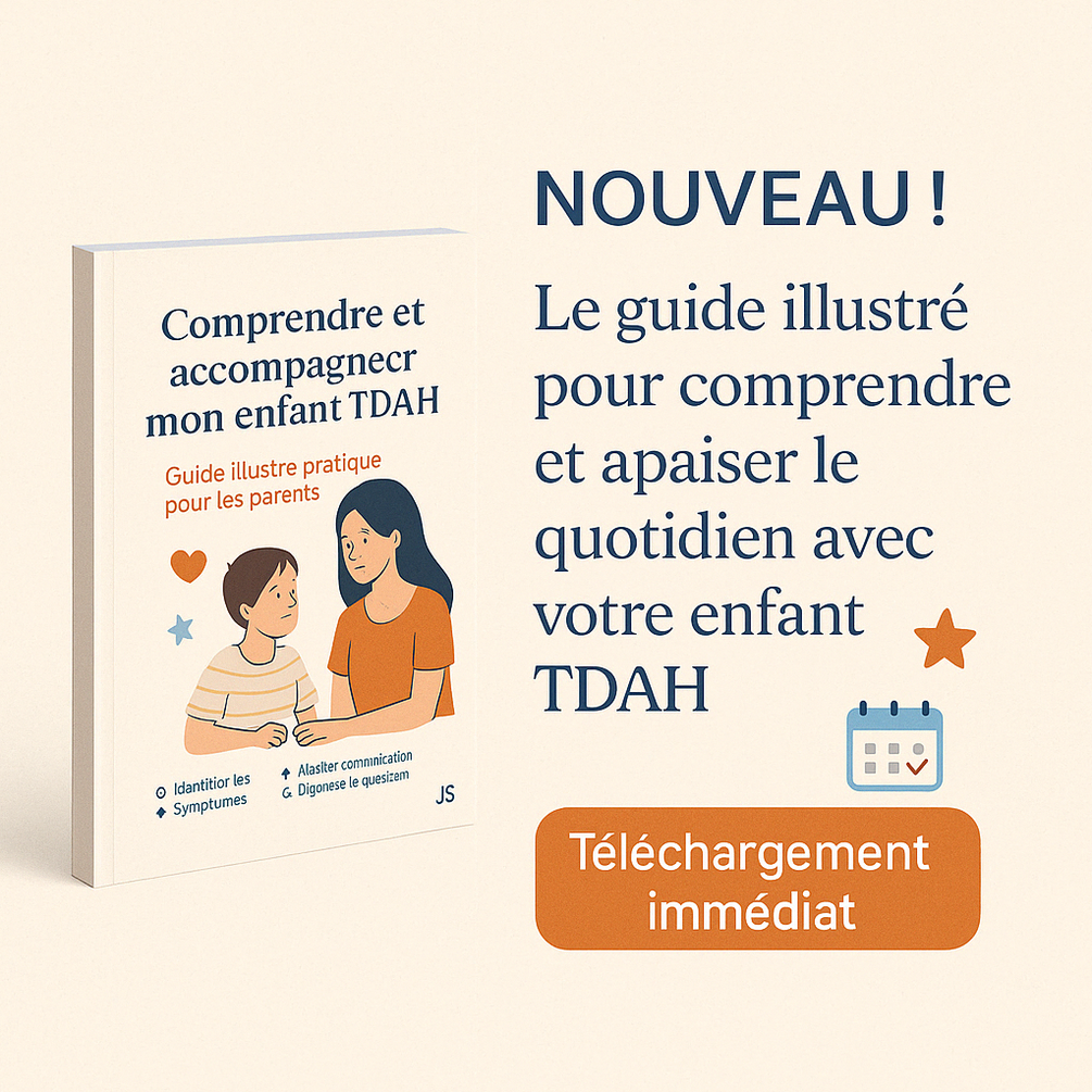 "TDAH : Le guide illustré pour mieux comprendre et aider votre enfant au quotidien"