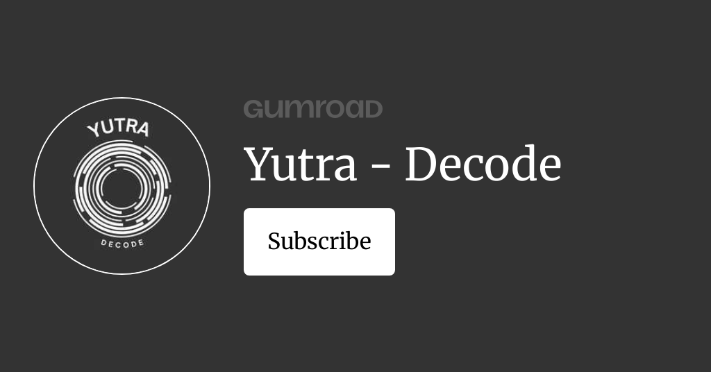 Yutra - Decode