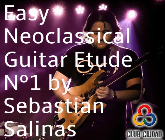 Easy Neoclassical Guitar Etude Nº1