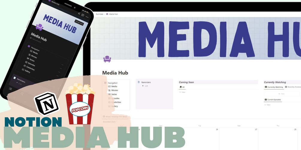 Notion Media Hub Template