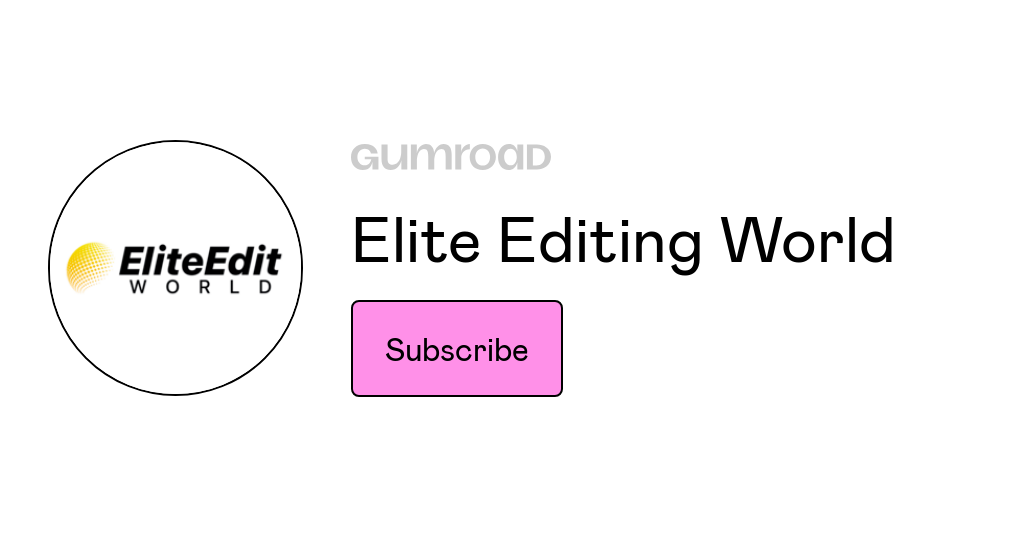 Elite Editing World