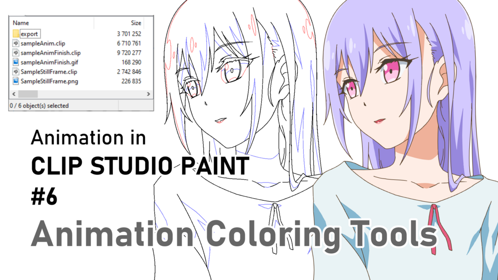 Anime Coloring in CSP Demo File