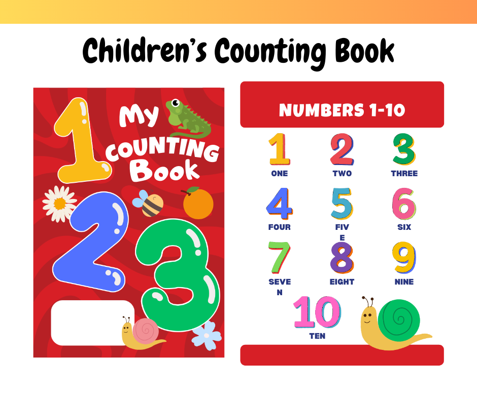 Kid's Counting Activity Book Printable