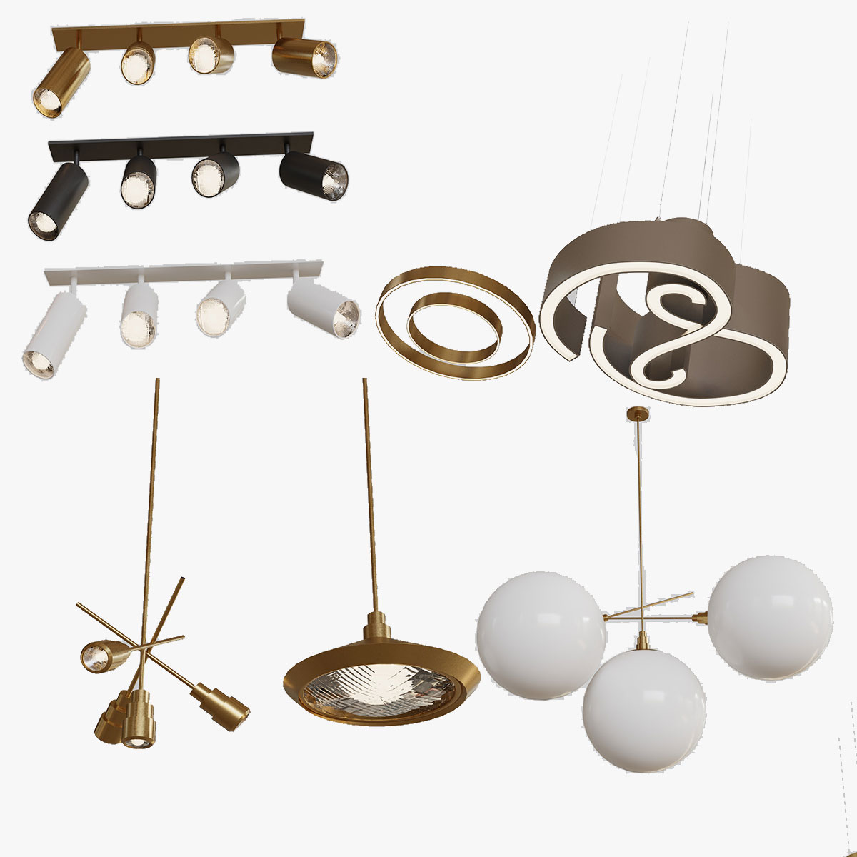 Ceiling Lights Package Over 20 Lights