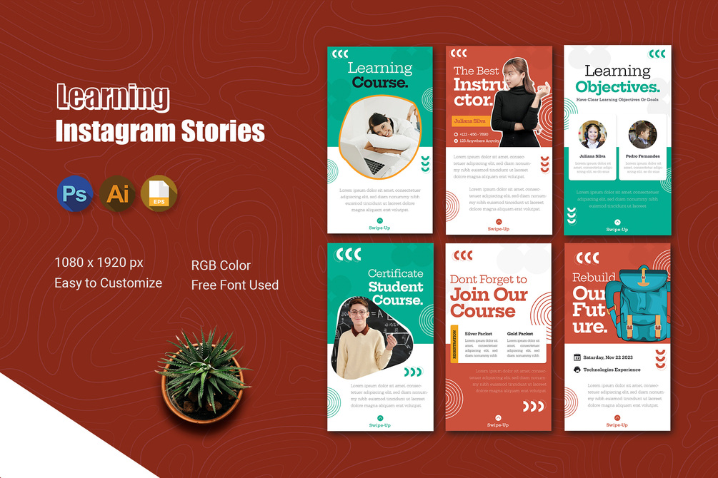Learning Course Instagram Story