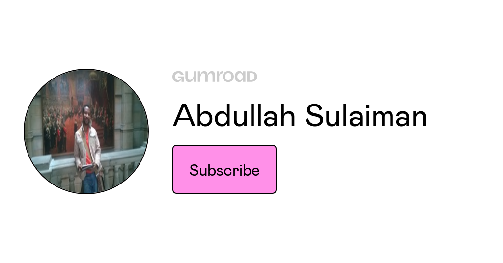 Abdullah Sulaiman