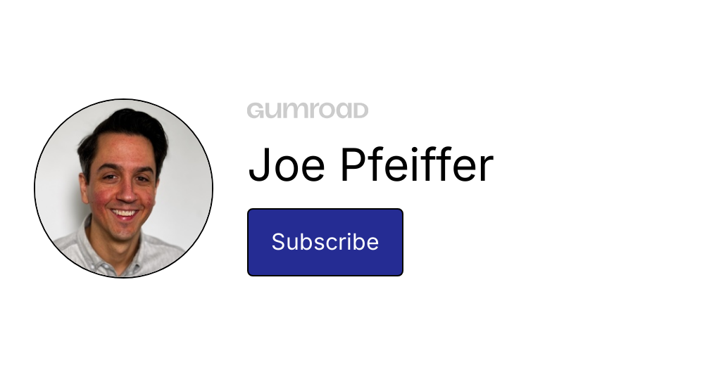Joe Pfeiffer