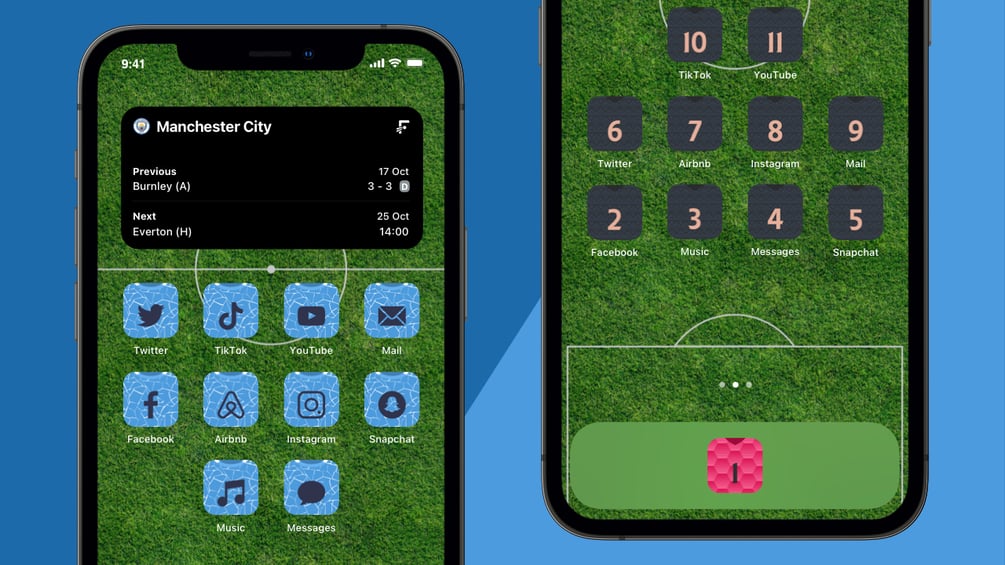 Manchester Blue - iOS 14 Football App Icons