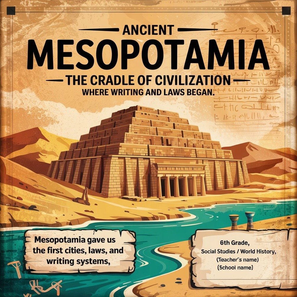 Ancient Mesopotamia: The Cradle of Civilization-Education-USA