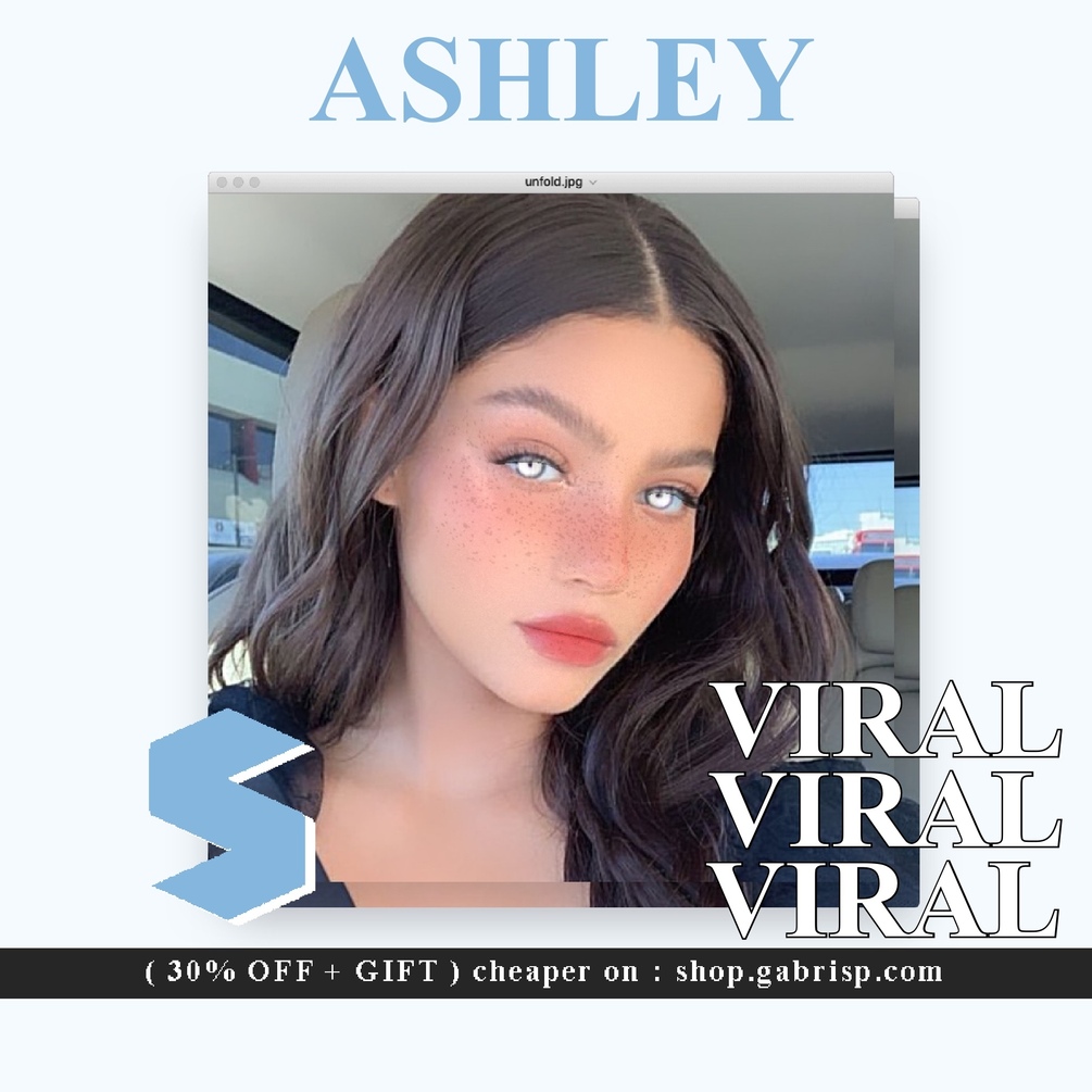 Spark Ar Make Up - Spark Ar Eyelashes - Ashley - by @gabrisp