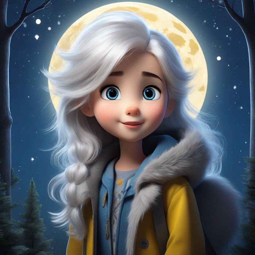 Leila and the Wolf-story for kids