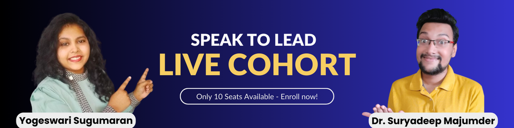Speak to Lead LIVE COHORT