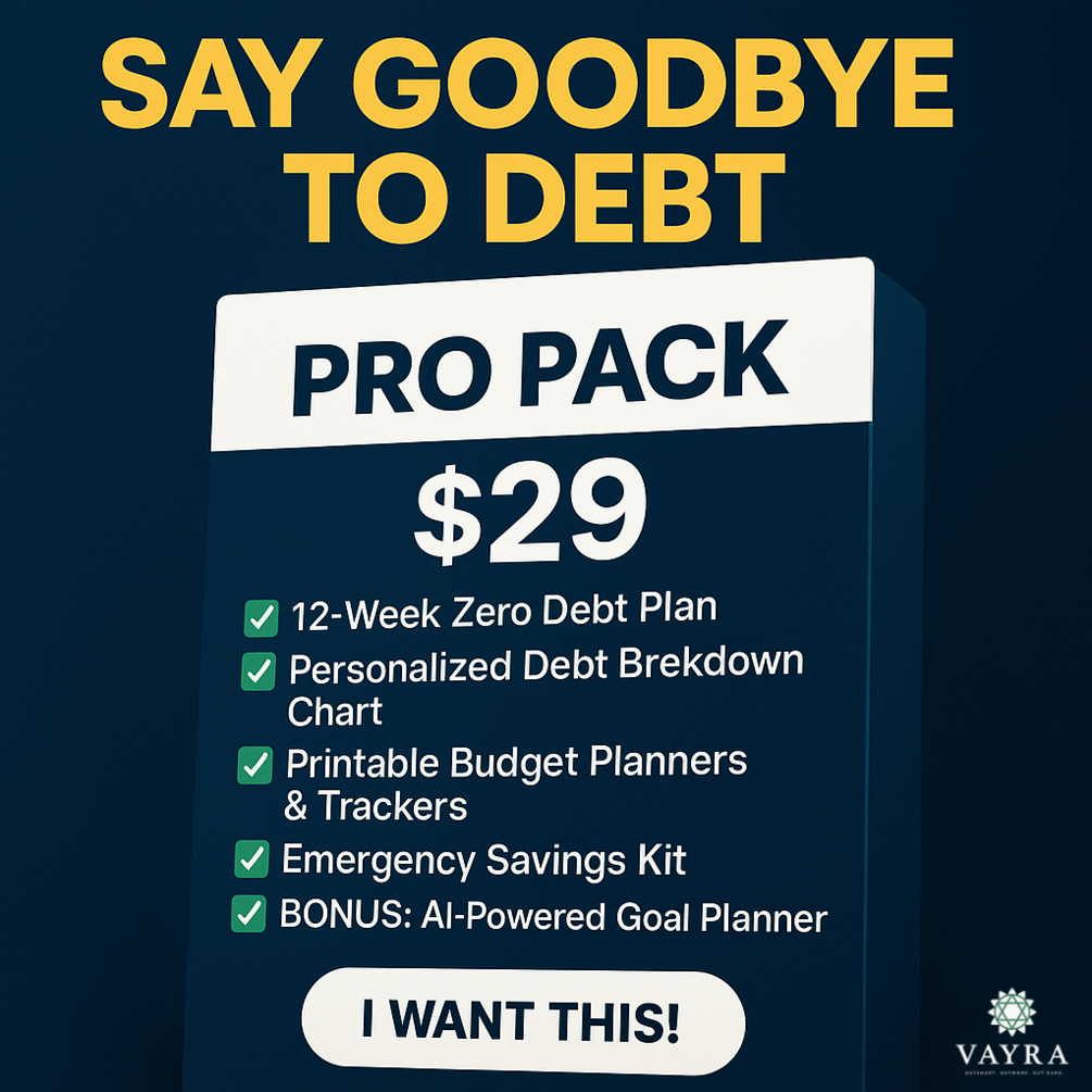 Operation Zero Debt – Pro Pack