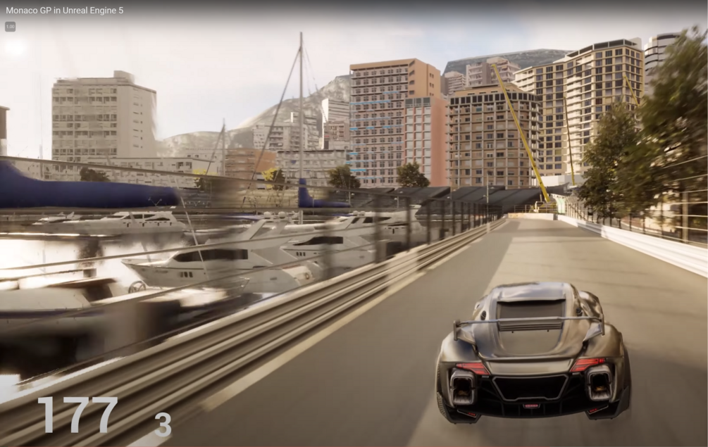 Monaco GP Level - Unreal Engine 5