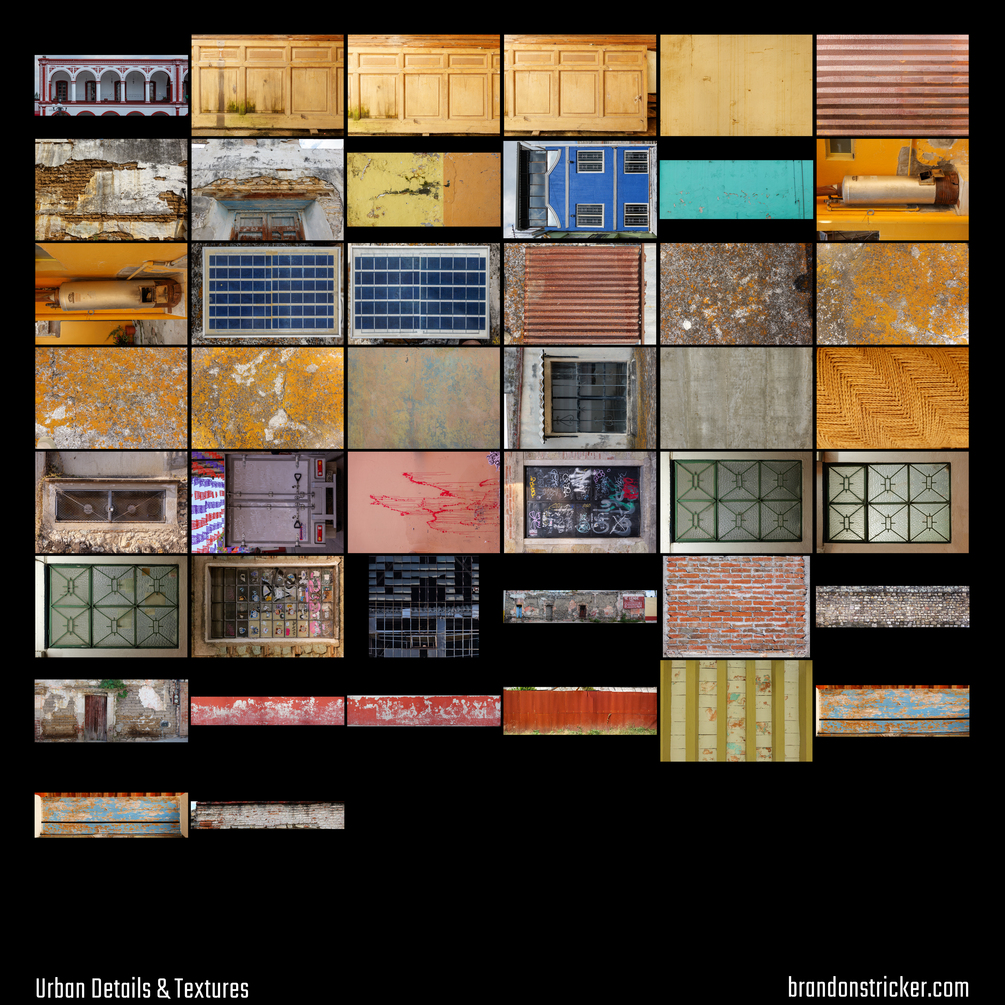 Urban Textures & Details: Photo Reference Pack