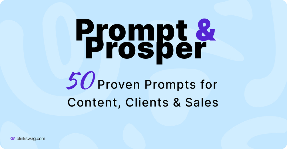 50 Power Prompts for Creators & Clients
