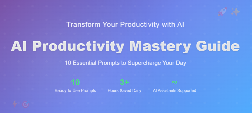 AI Productivity Mastery Guide