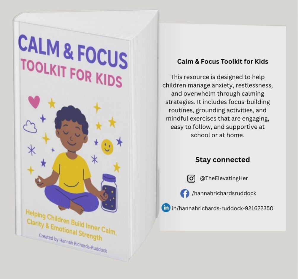Calm & Focus Toolkit for Kids – Printable Emotional Growth Toolkit for ...