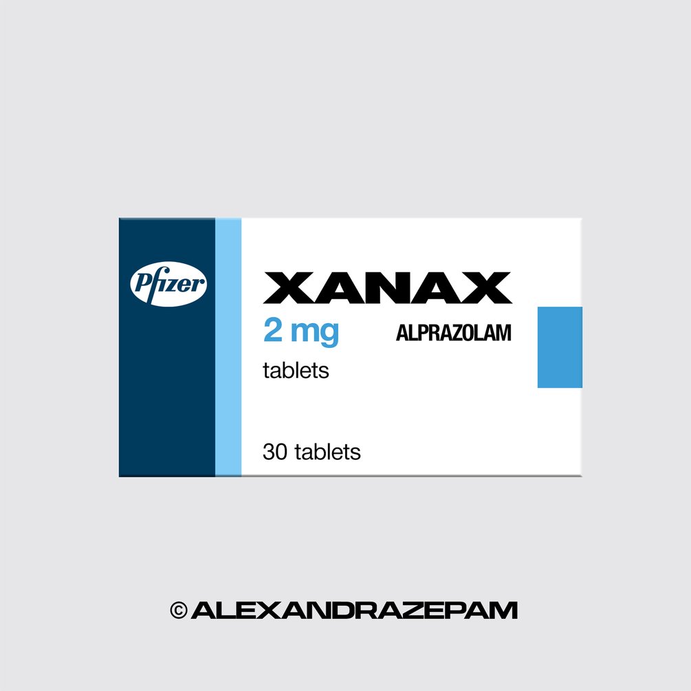 XANAX BOX TEMPLATE PSD