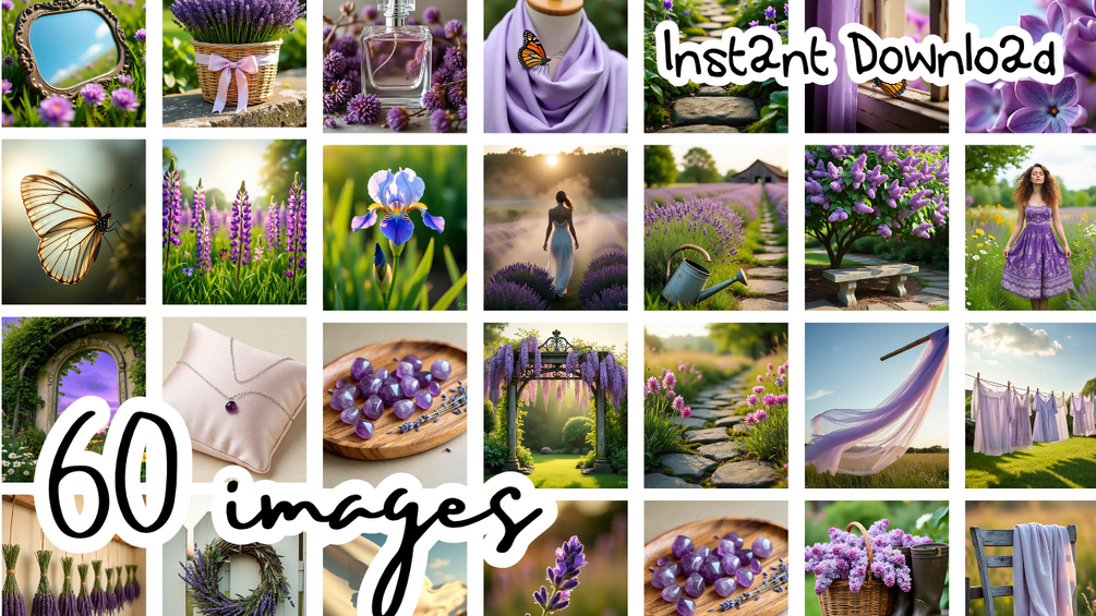 Dream Dust Aesthetic Image Bundle – 60 Soft Surreal Visuals