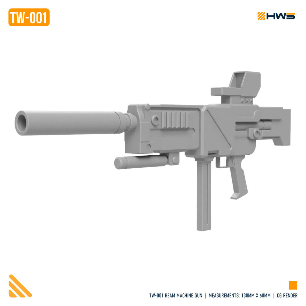 TW-001 Beam Machine Gun 1/100
