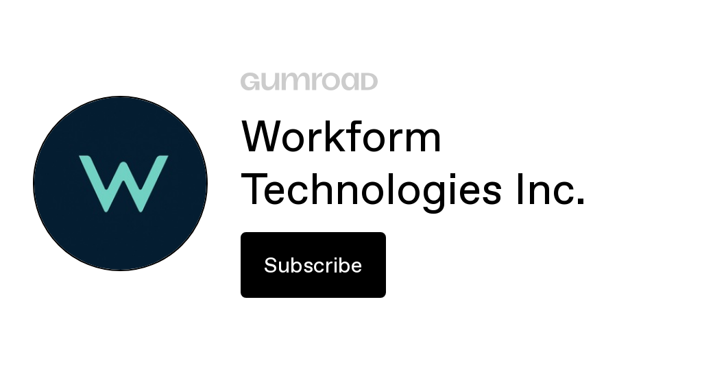 Workform Technologies Inc.