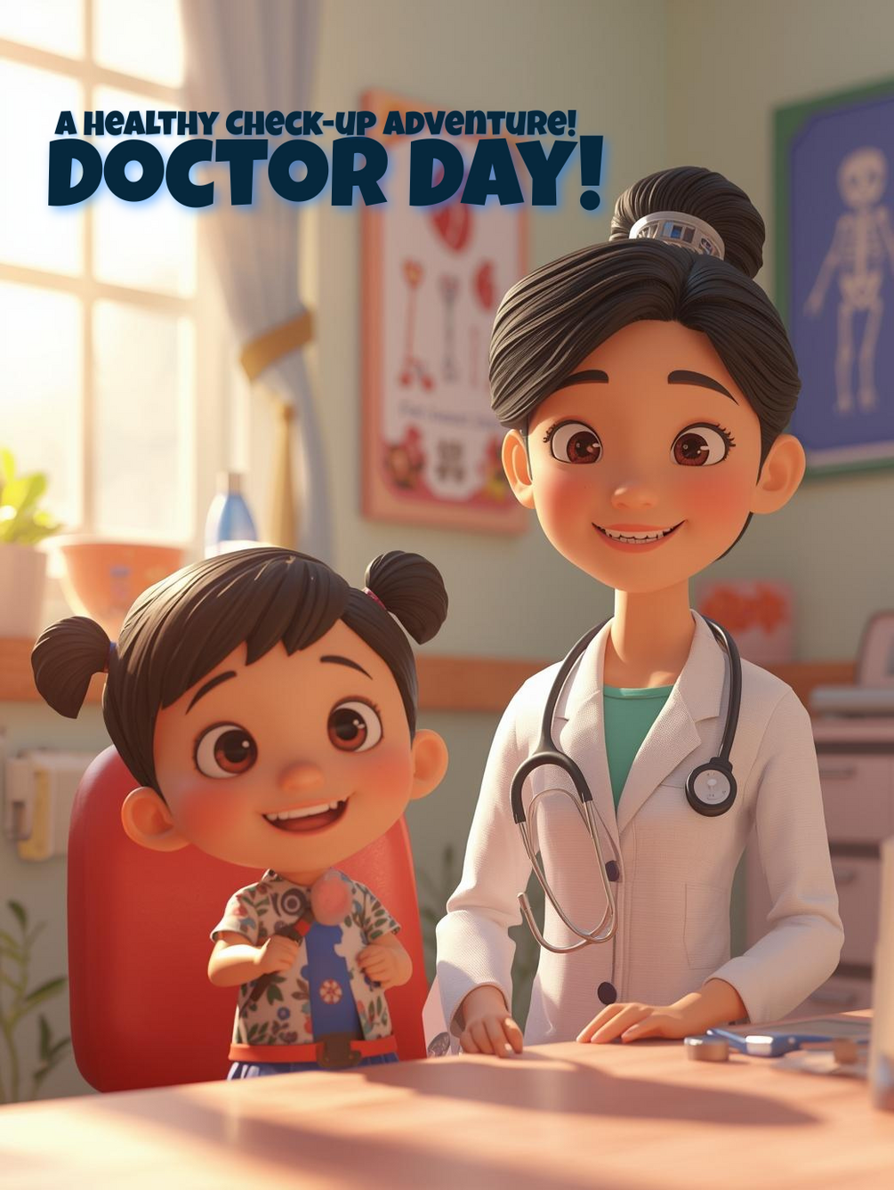 SCIENCE BOOK: DOCTOR DAY! A HEALTHY CHECK-UP ADVENTURE!