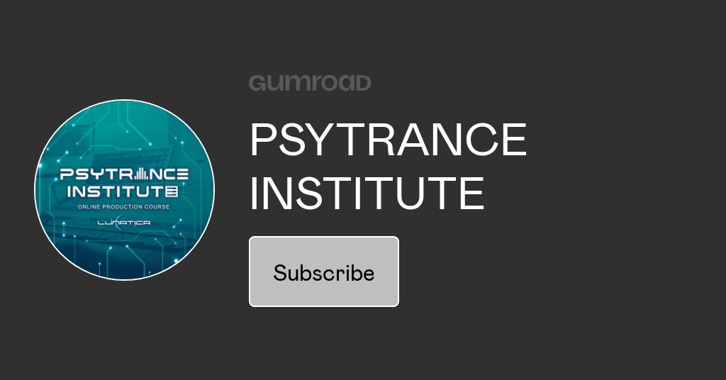 PSYTRANCE INSTITUTE