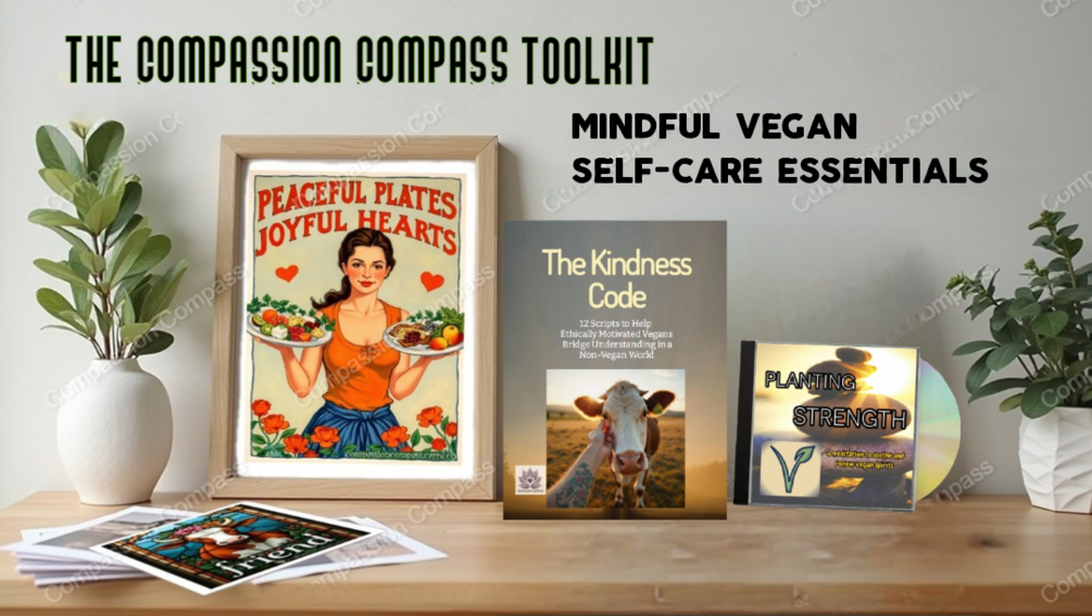 The Compassion Compass Toolkit: Mindful Vegan Self-Care Essentials