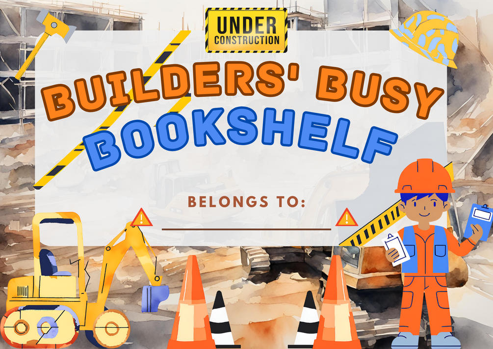 Builders' Busy Books for Kids