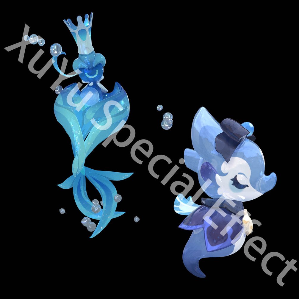 Furina Cos Play Special Effect Genshin Impact Character Skill Pattern ...