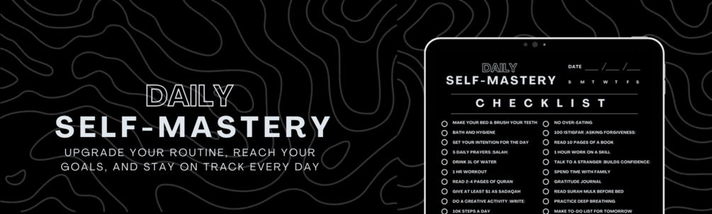Daily Self-Mastery Checklist (Free)