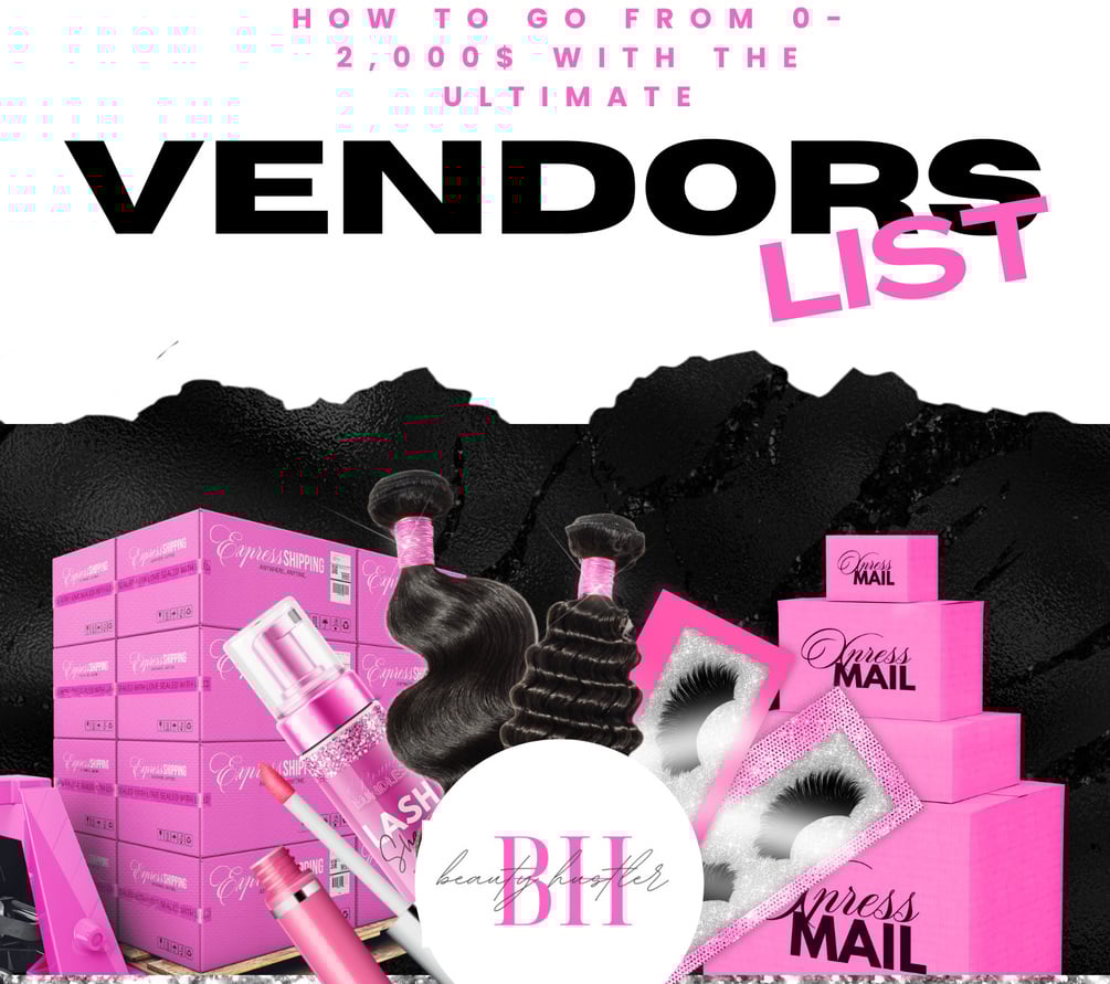 Ultimate Vendors List