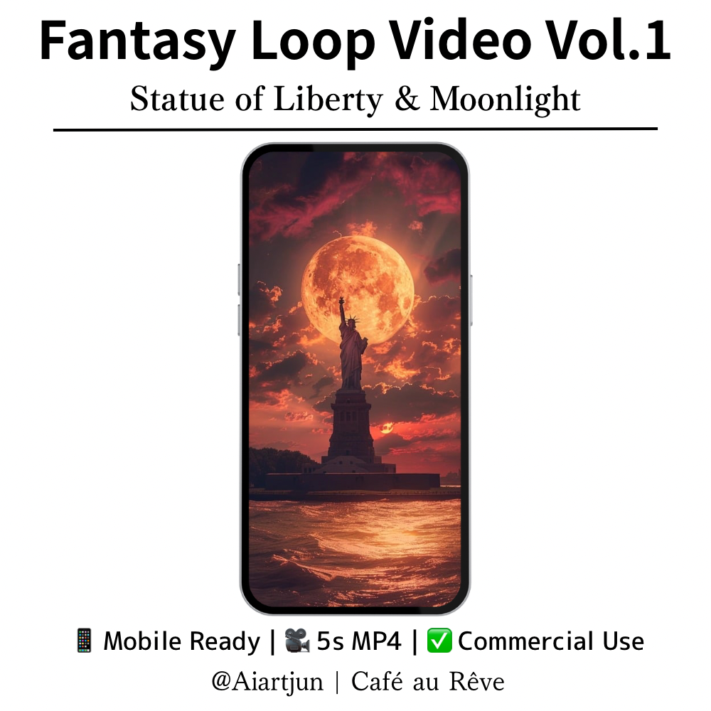 Fantasy Loop Video Vol.1 – Statue of Liberty