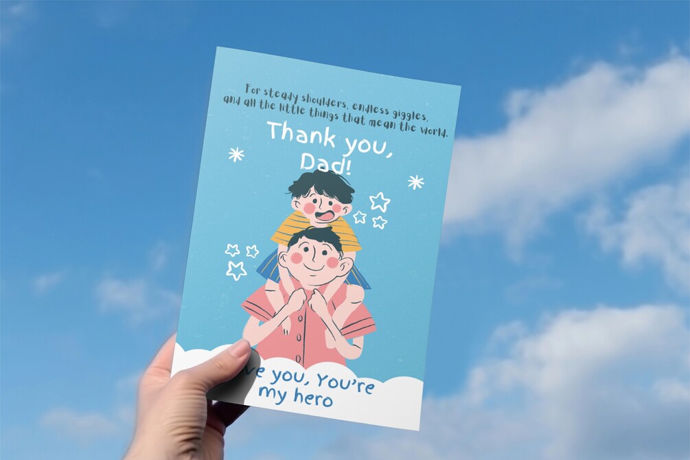 Father’s Day Thank You, Dad! Card