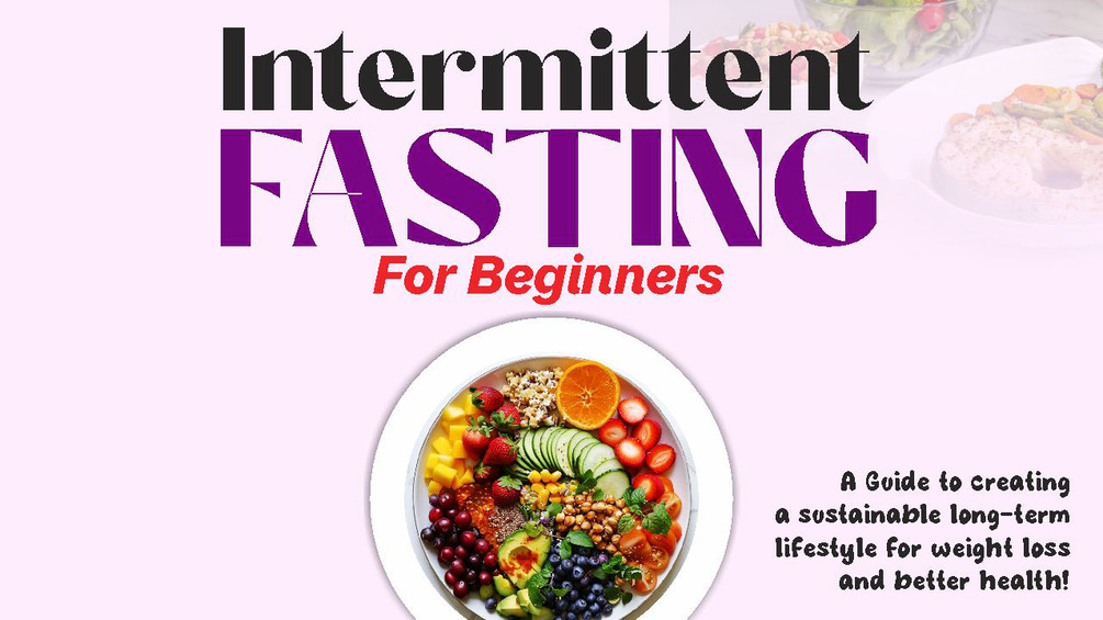 Intermittent fasting for Beginners