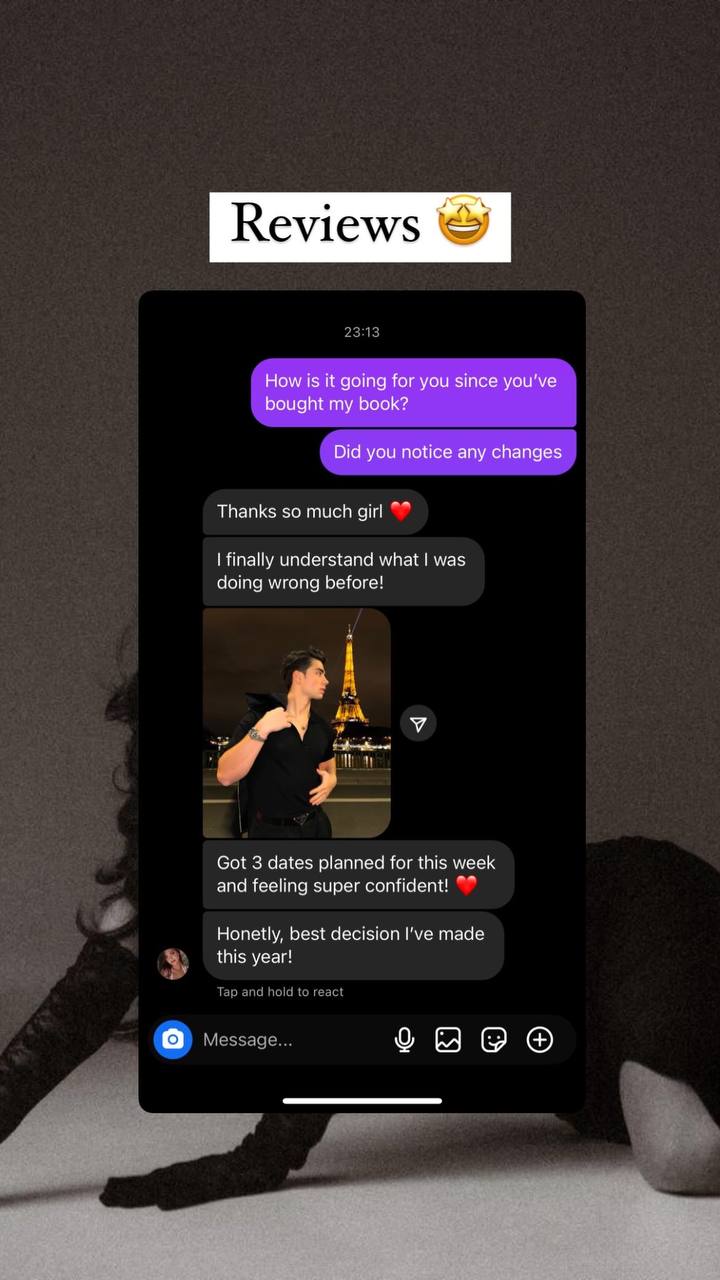 The Dopamine⚡ Texting Program: Book 1-2 Dates🌹 Per Day From Your Inbox