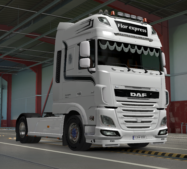 [ETS2] Daf Xf 106 - Flor Expres HOLLAND [1.48 - 1.52]