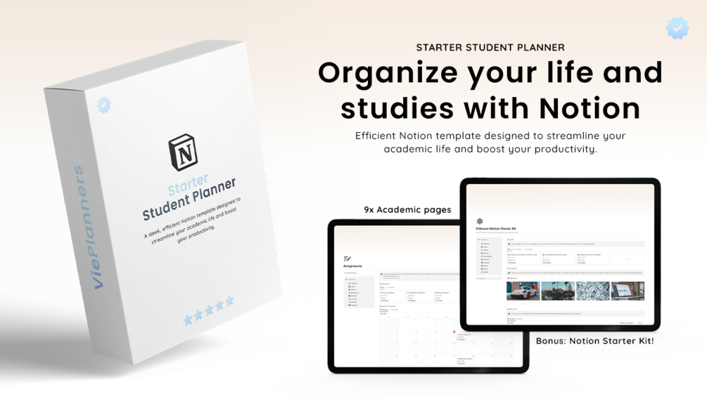Notion Student Planner
