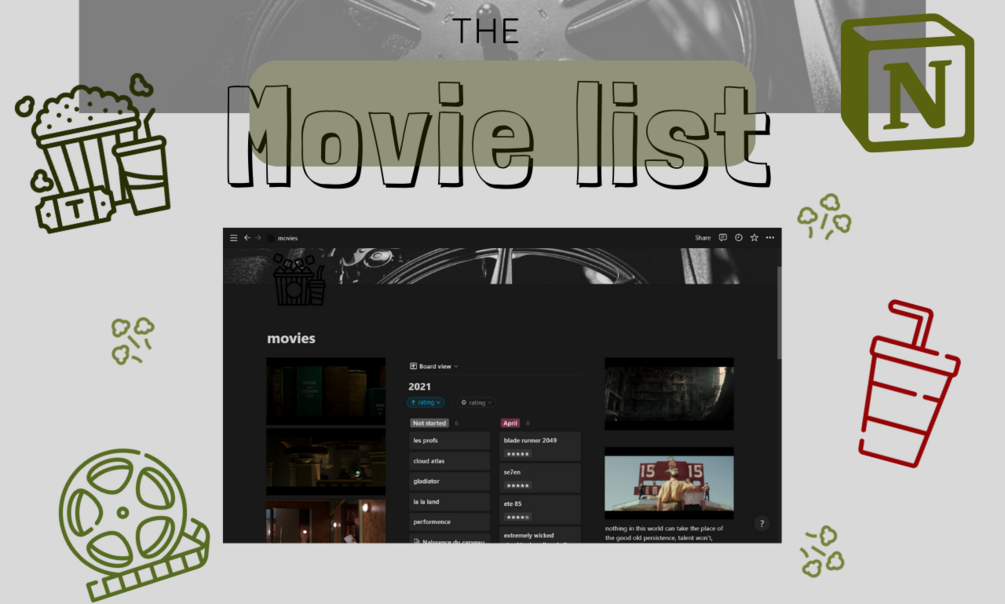 movie notion template