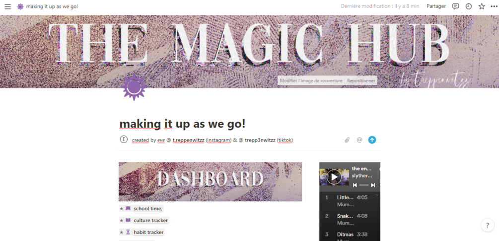 the magic hub - the ultimate notion template!