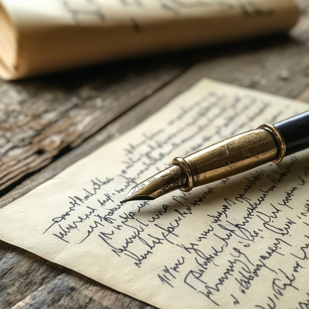 Personal Correspondence: You receive an individual and handwritten letter